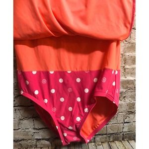 Coco Rave | Swim | Coco Rave Watermelon Pink White Polka Dot One Piece ...